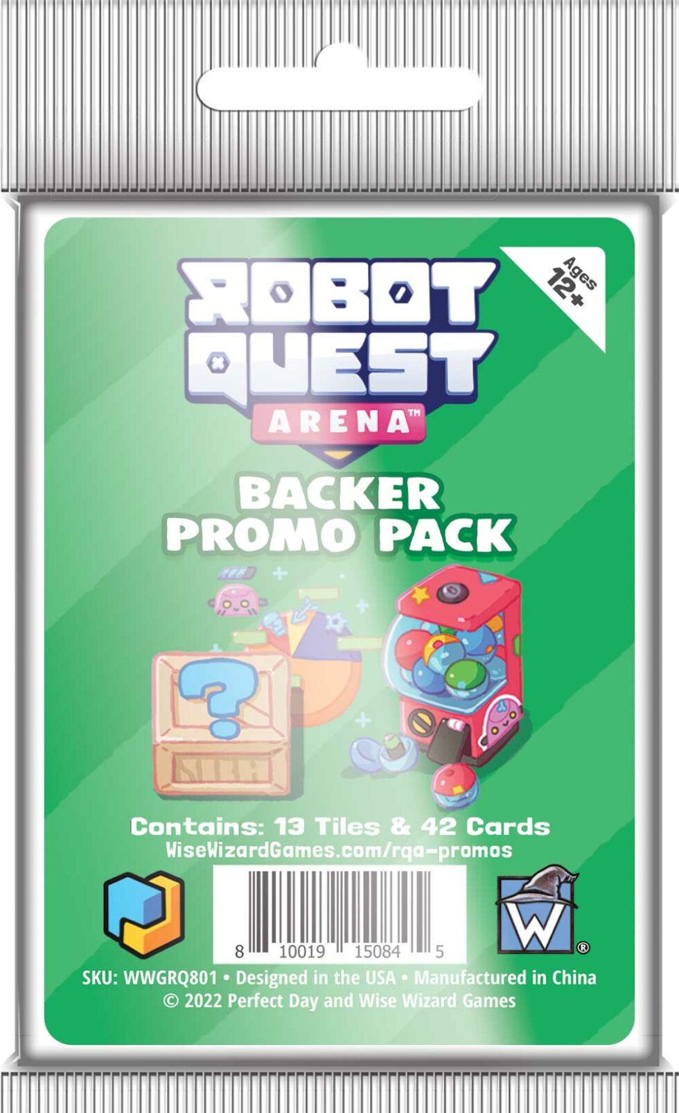 Robot Quest Arena Products | Wise Wizard Games